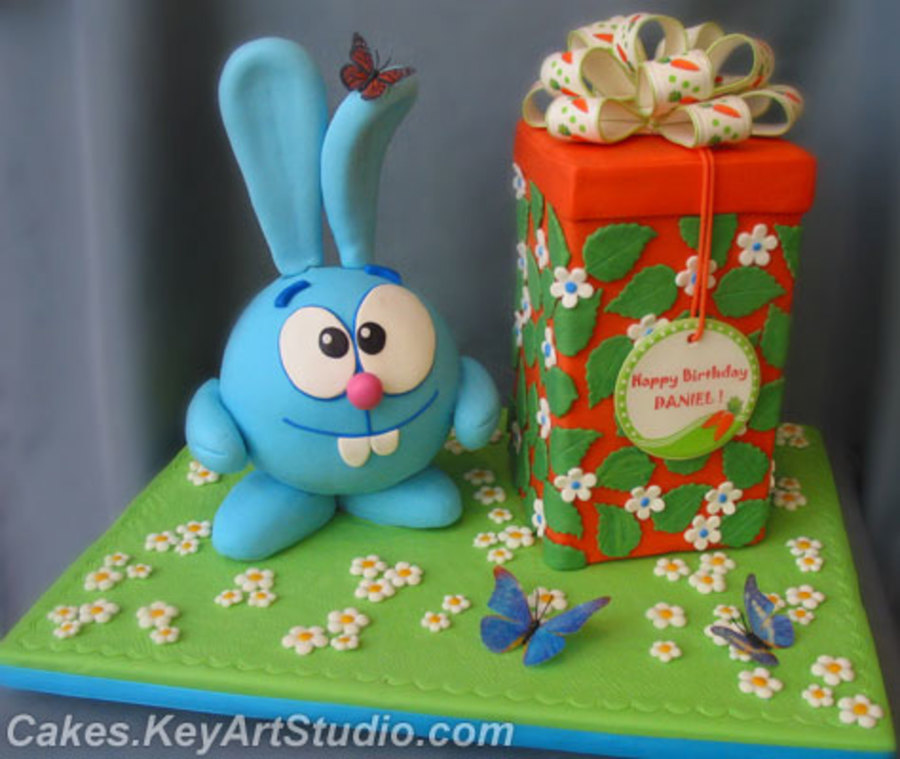 Gogoriki / Smeshariki Cake - CakeCentral.com
