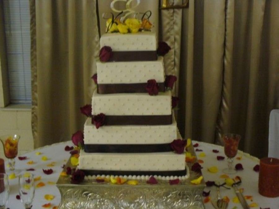 5 Tier Square - CakeCentral.com