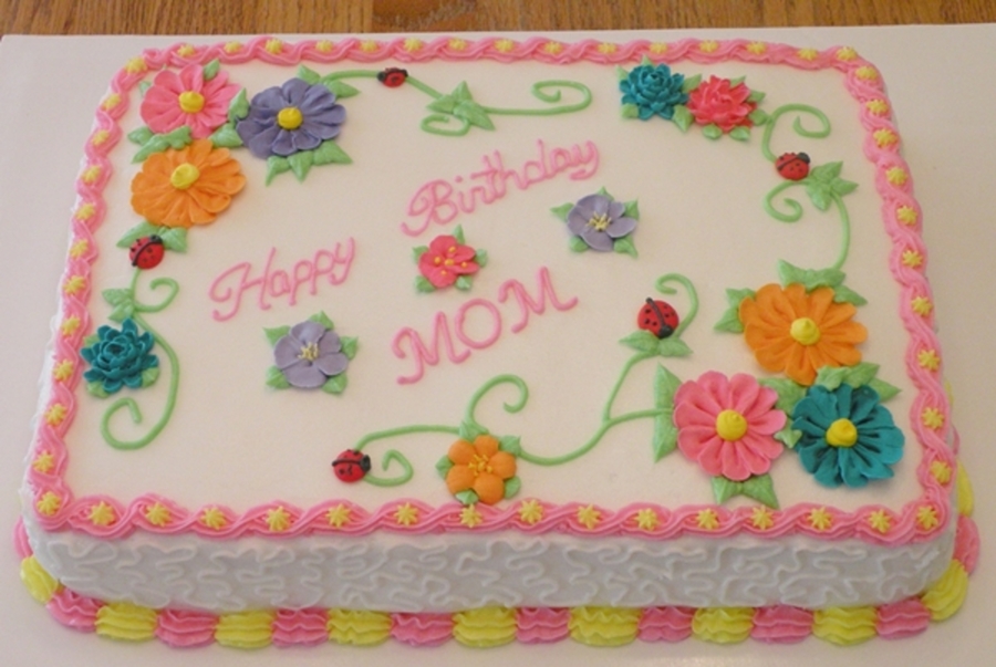 Birthday Cake For My Mom - CakeCentral.com