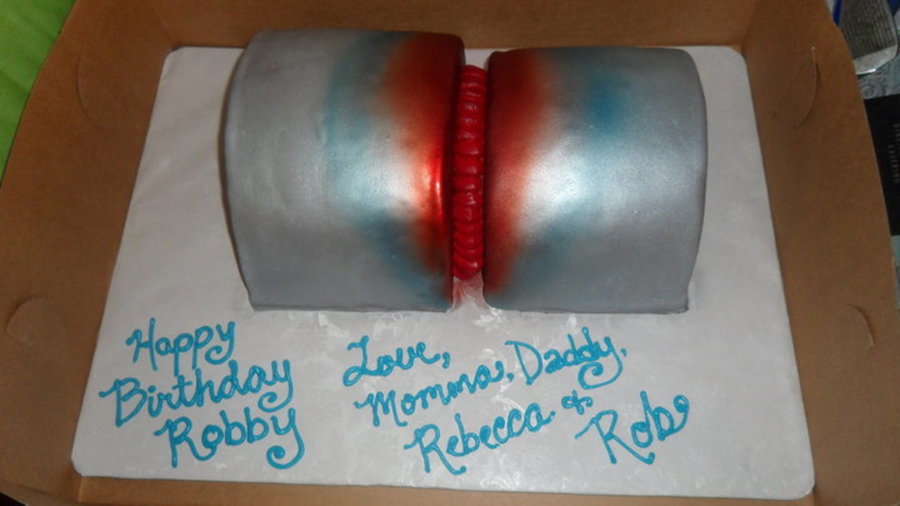 Birthday Cake For A Pipe Welder - CakeCentral.com
