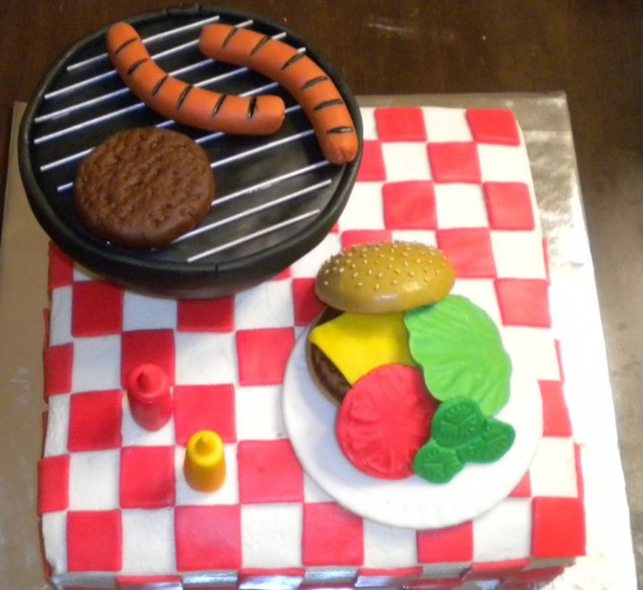 Bbq Cake - CakeCentral.com
