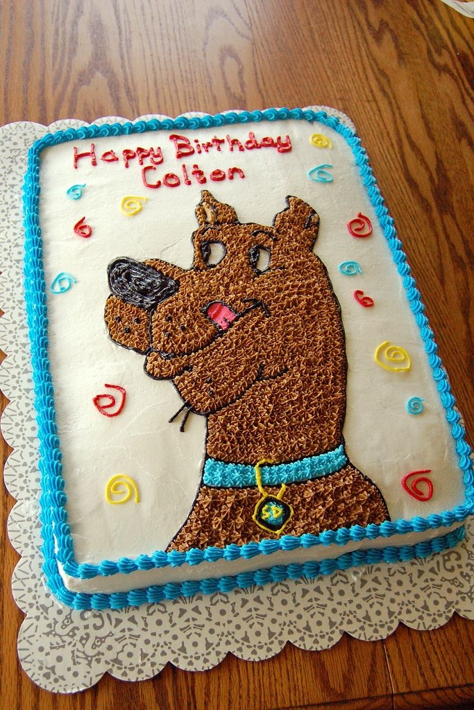 Scooby Doo Birthday Cake - CakeCentral.com
