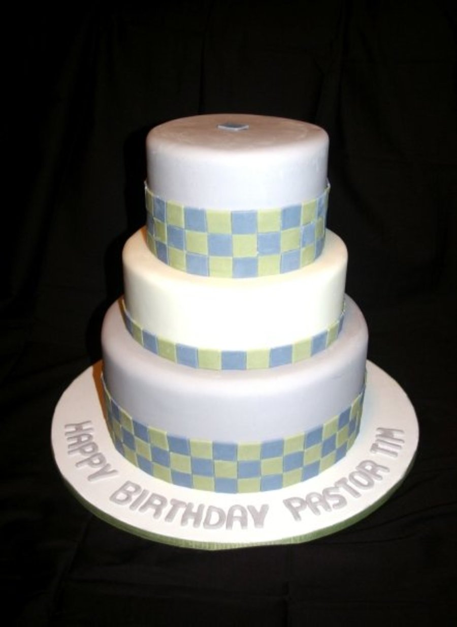 Checkered Tile - CakeCentral.com