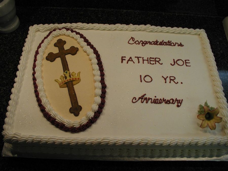 Catholic Priest Cake - CakeCentral.com