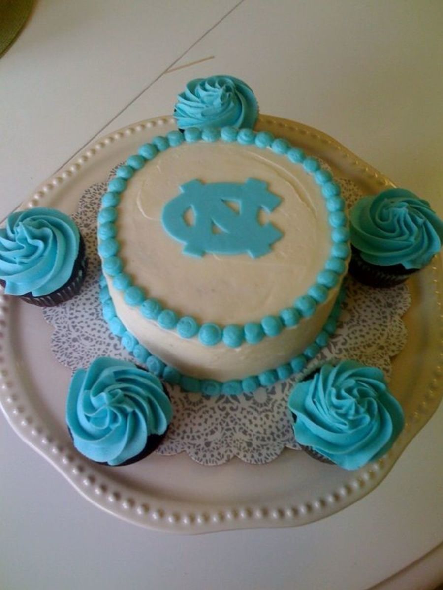 Unc Birthday Cake And Cupcakes - CakeCentral.com