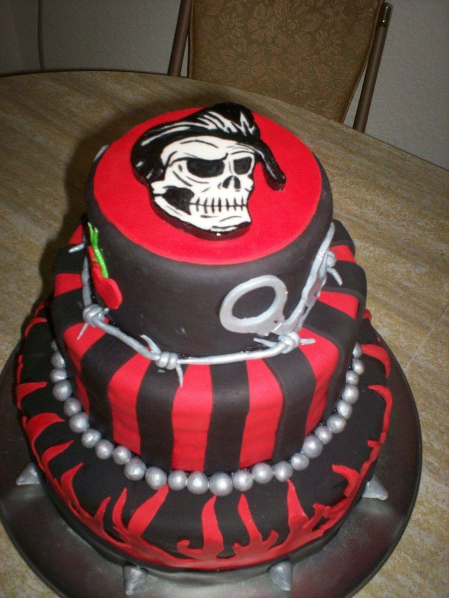 Rockabilly/gothic - CakeCentral.com