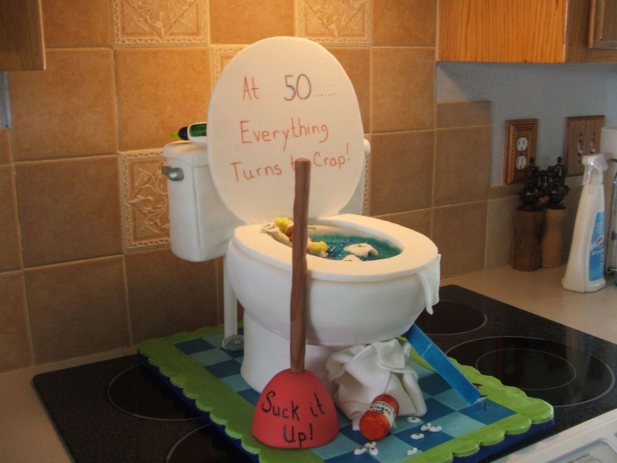 Toilet Cake - CakeCentral.com