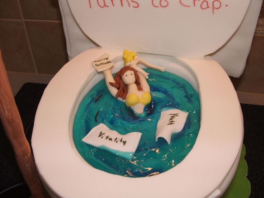 Toilet Cake - CakeCentral.com