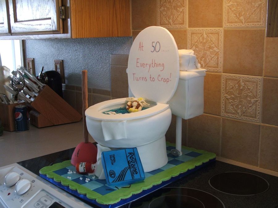 Toilet Cake - CakeCentral.com