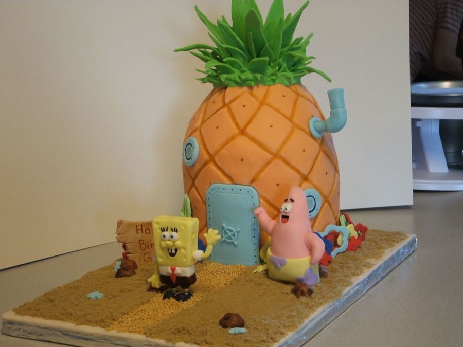 Sponge Bob House - CakeCentral.com
