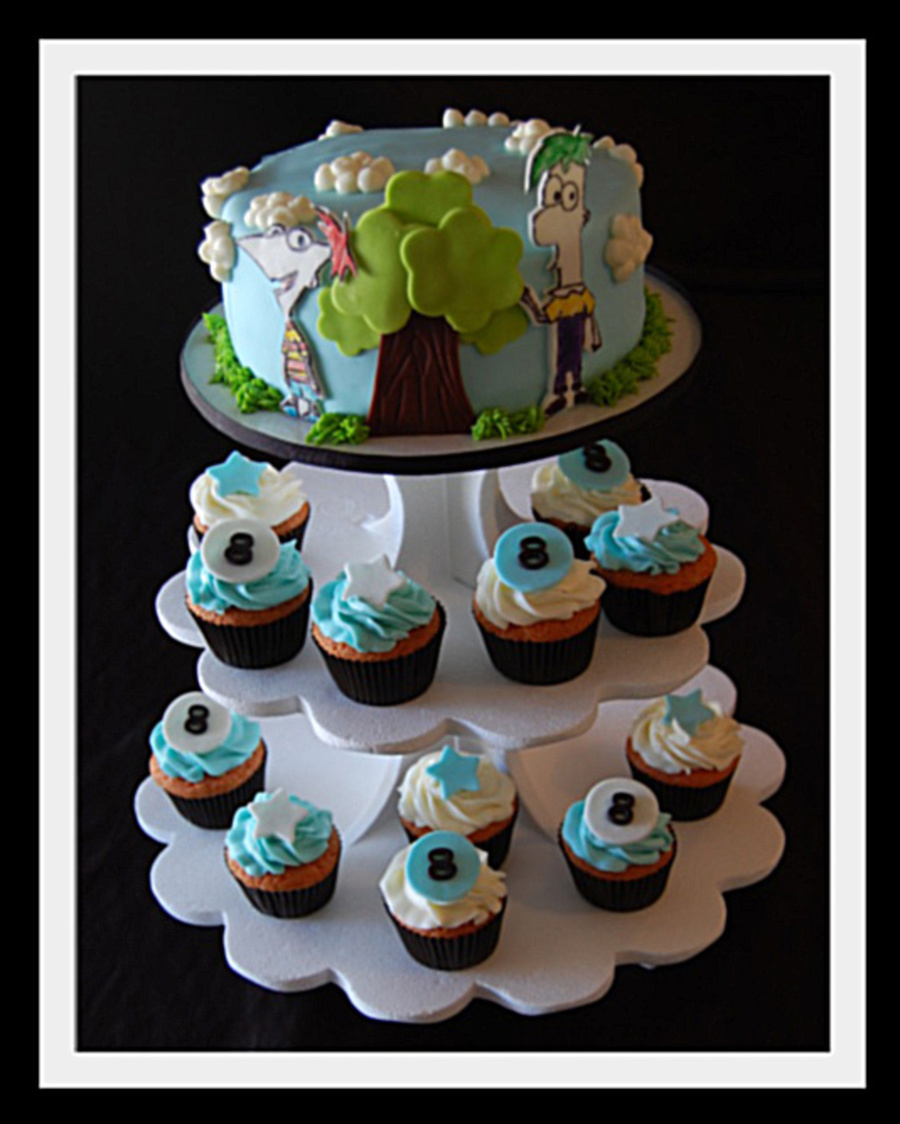 Phineas And Ferb Cake - CakeCentral.com