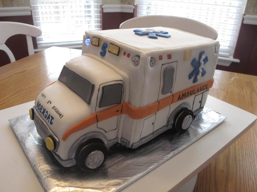 Ambulance Cake - CakeCentral.com
