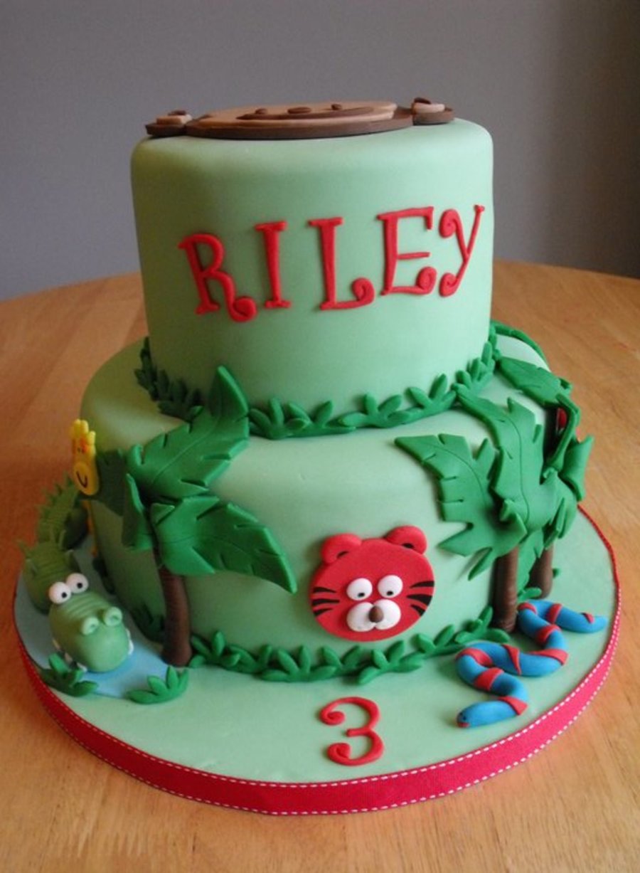 Riley's Jungle - CakeCentral.com
