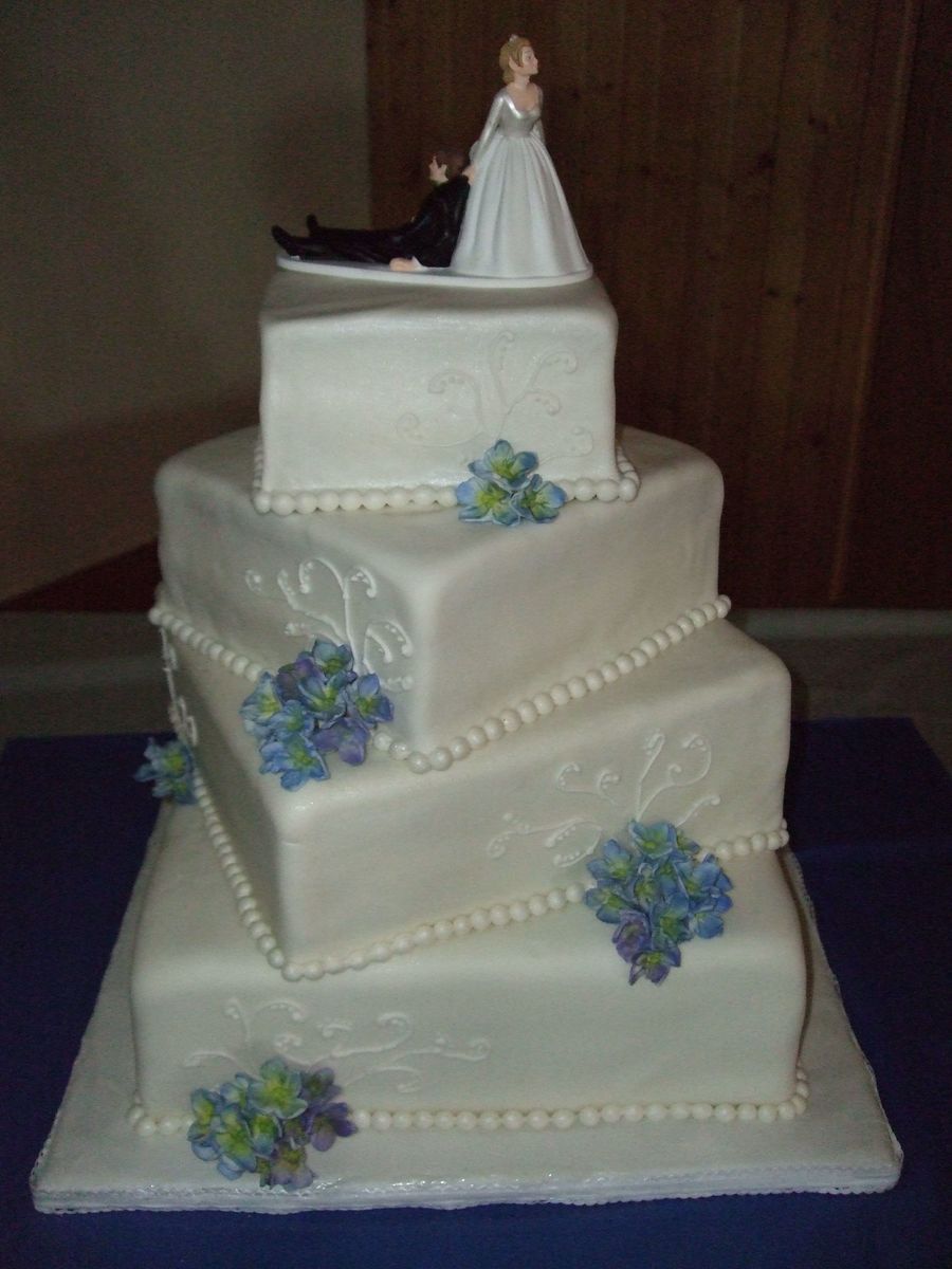 Blue Hydrangea - CakeCentral.com