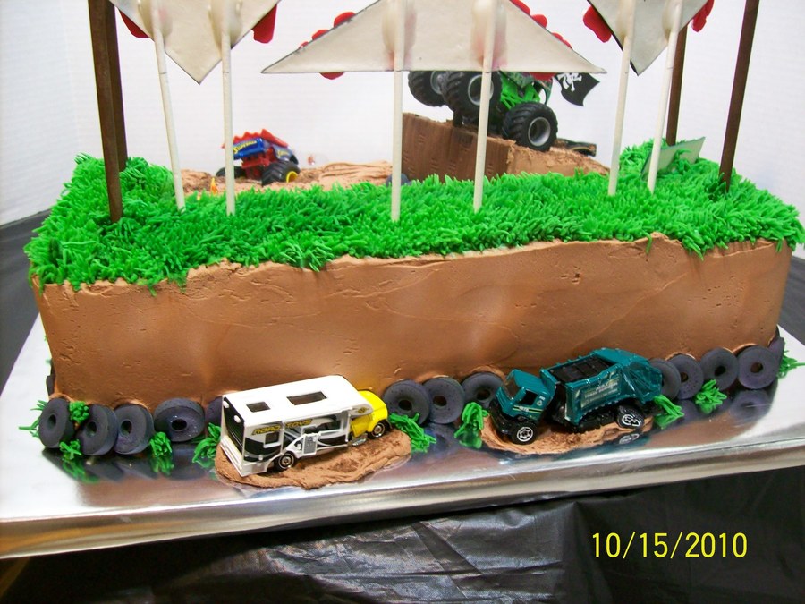 Grave Digger - CakeCentral.com