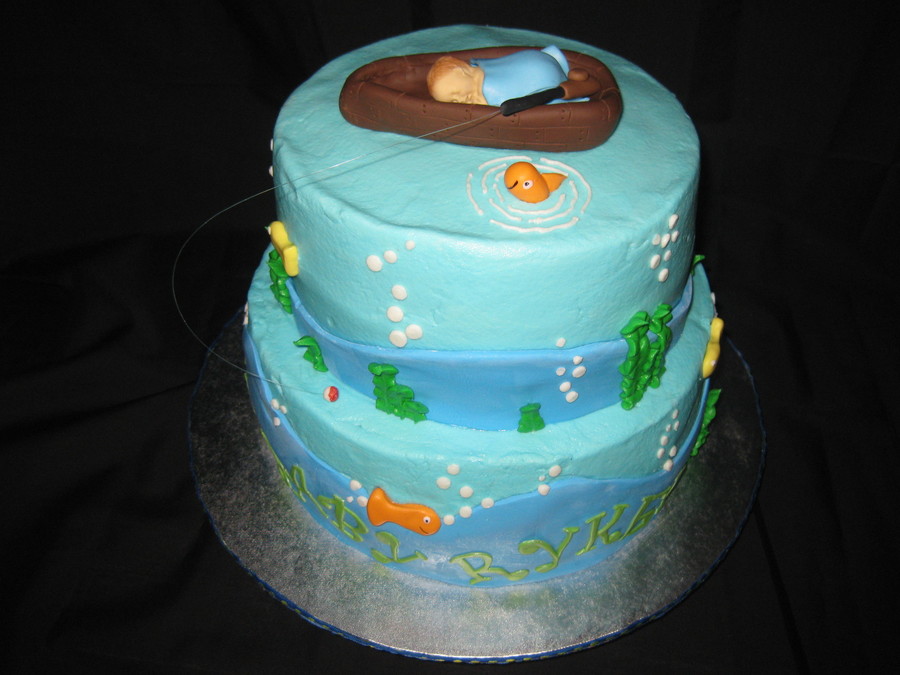 Baby Shower Fishing - CakeCentral.com