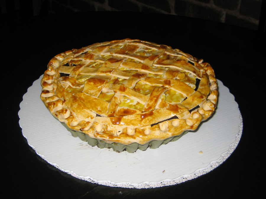 Pie Birthday Cake - CakeCentral.com