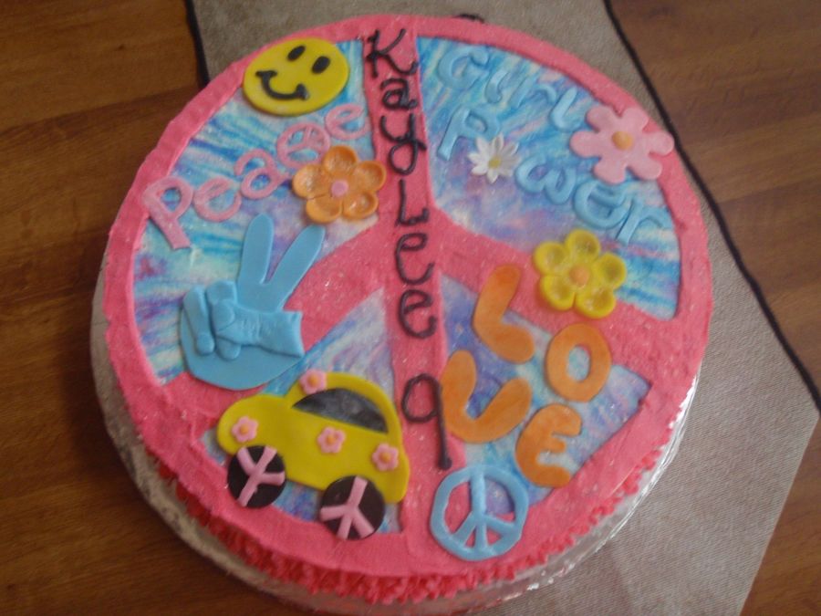 Peace Baby - CakeCentral.com