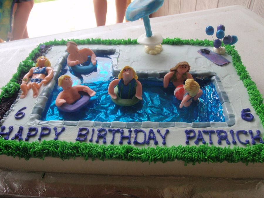 Pool Cake - CakeCentral.com
