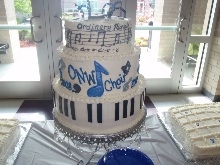 Choir Awards Cake - CakeCentral.com