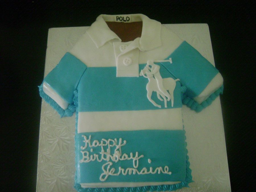 Polo Shirt Cake - CakeCentral.com