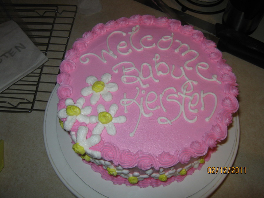 Pink Daisy - CakeCentral.com