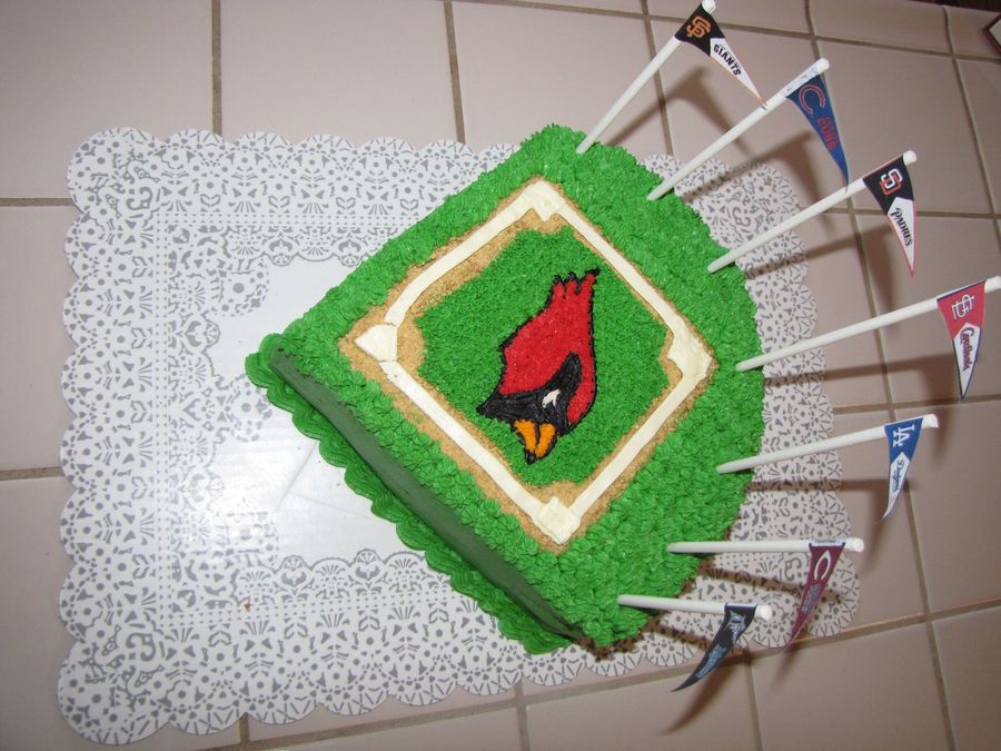 Cardinals Rookies Cake - CakeCentral.com