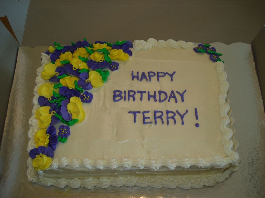 Random Birthday Cake - CakeCentral.com