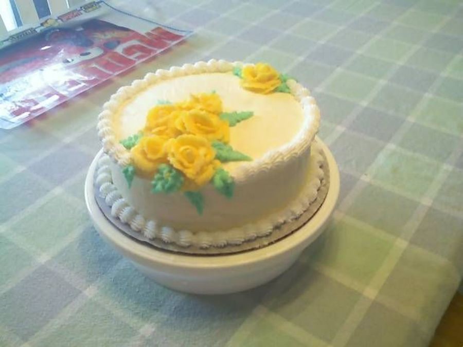 Final Cake For Wilton Class 1 - CakeCentral.com