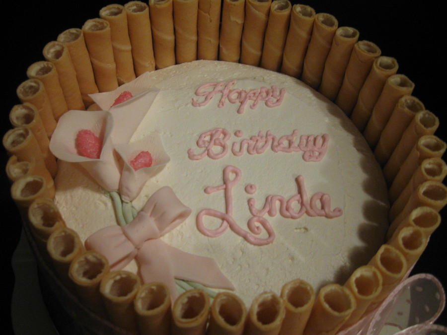 Linda's Birthday Cake - CakeCentral.com