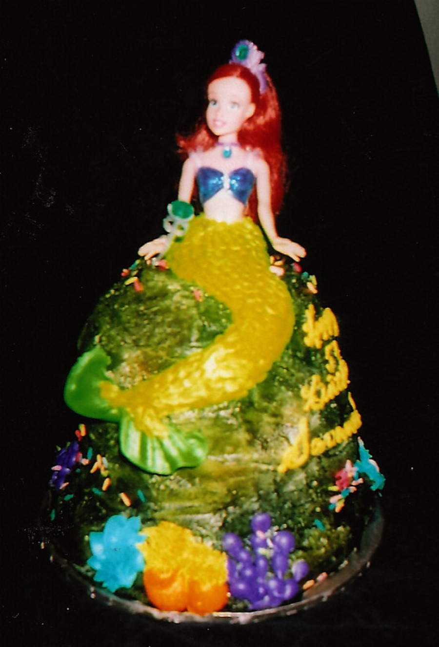 Mermaid Doll Cake - CakeCentral.com