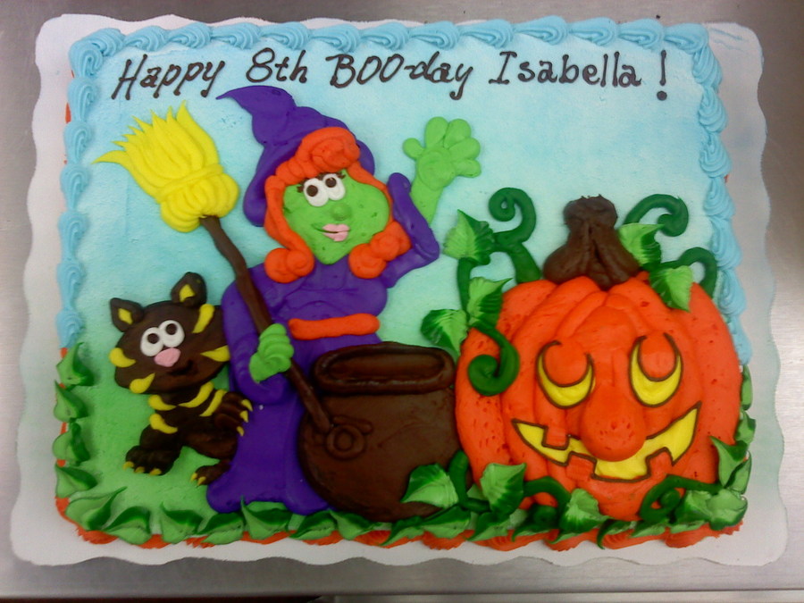 Cute Witch - CakeCentral.com