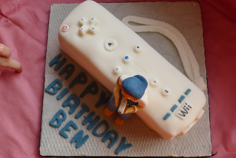 Wii Birthday Cake - CakeCentral.com
