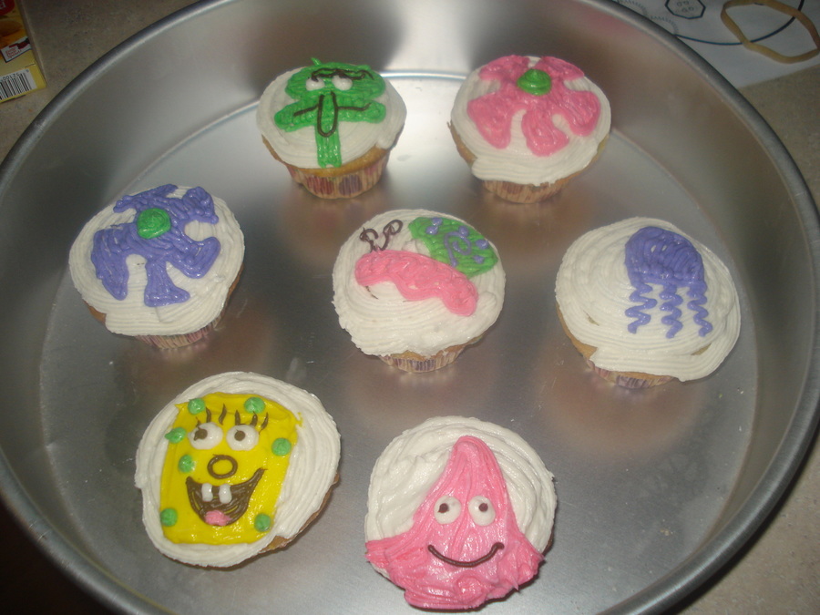 Spongebob Squarepants Cupcakes - CakeCentral.com