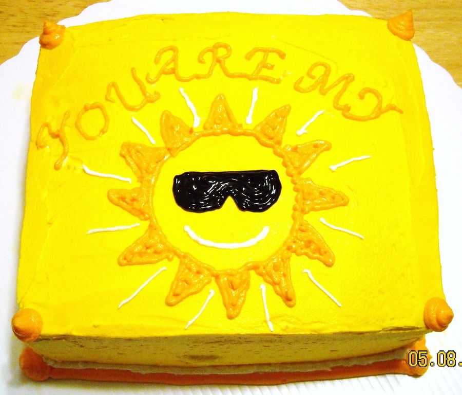 You Are My Sunshine! - CakeCentral.com
