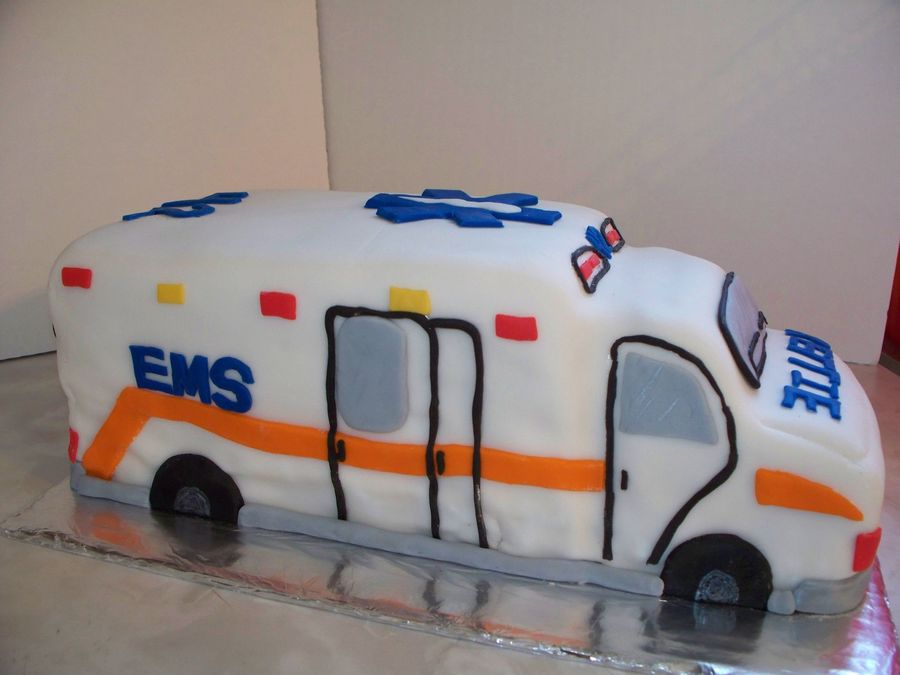 Paramedic Birthday Cake - CakeCentral.com