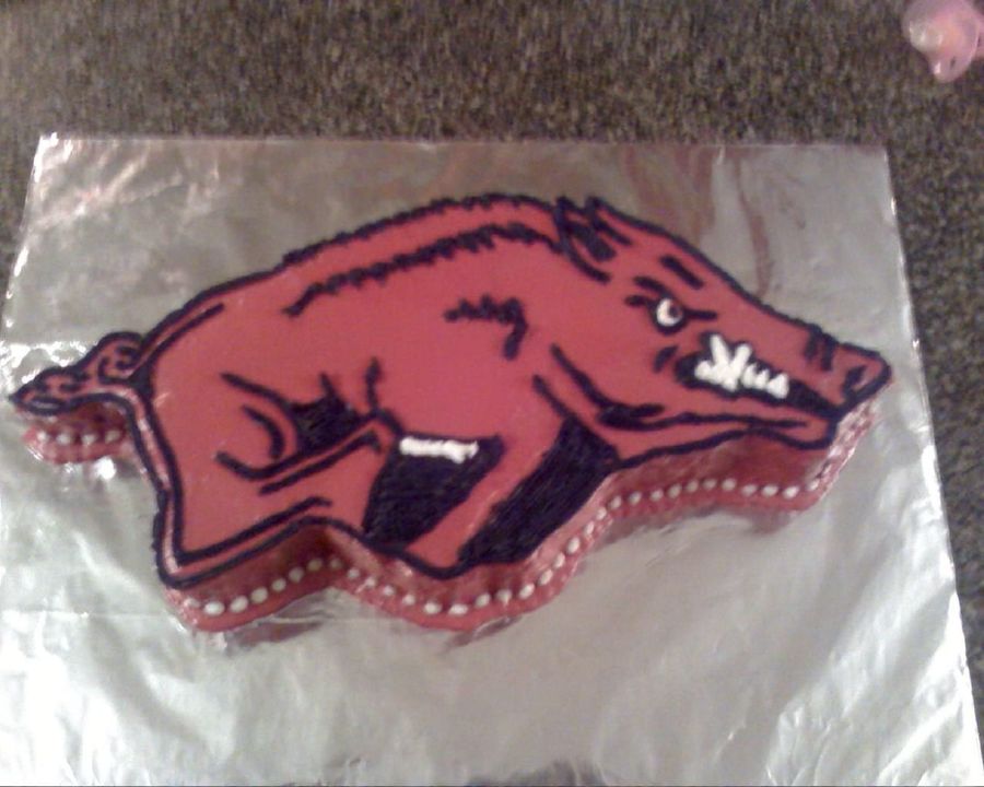 Razorback Cake - CakeCentral.com