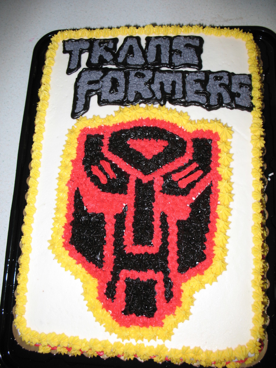 Transformer Cake - CakeCentral.com