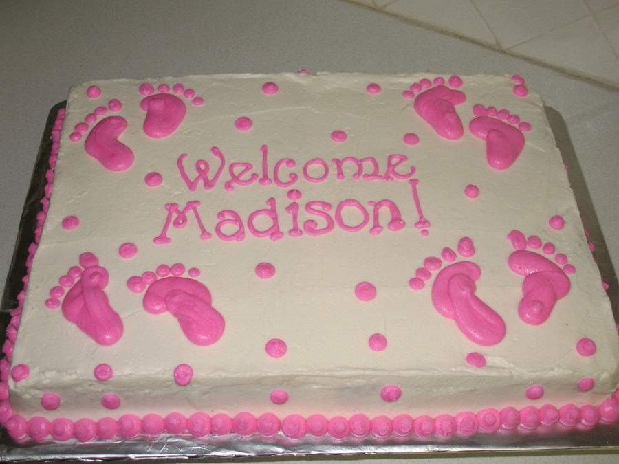 Baby Feet Cake - CakeCentral.com