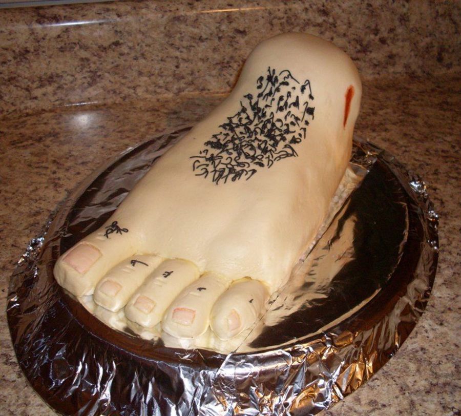 Sons Foot - CakeCentral.com