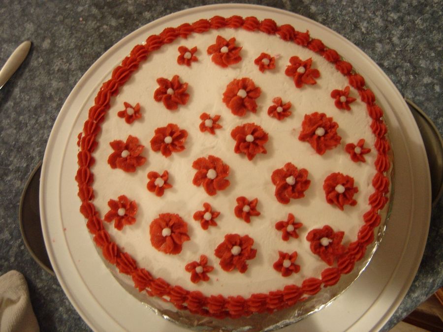 Drop Flowers - CakeCentral.com