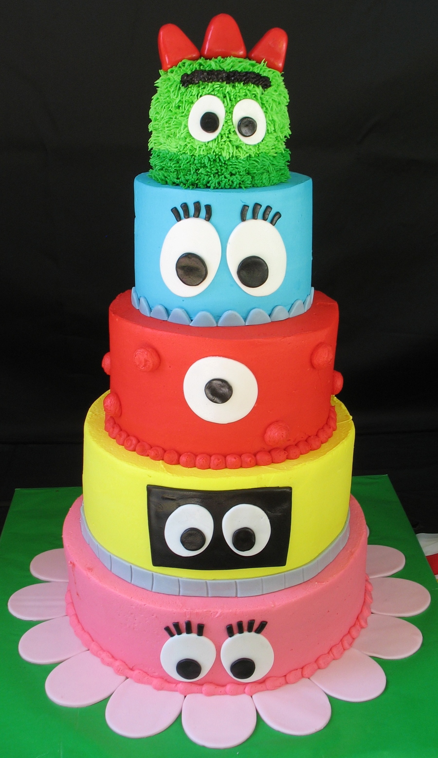 The Ultimate Yo Gabba Gabba Cake - CakeCentral.com