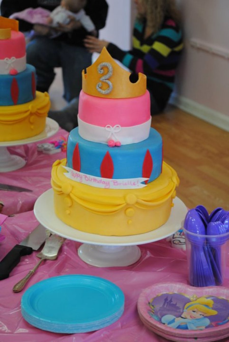 Princess Trifecta - CakeCentral.com