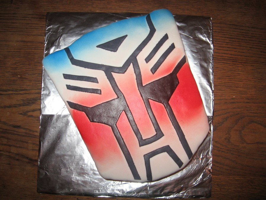 Autobot Cake - CakeCentral.com