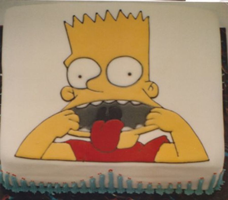 Bart Simpson - CakeCentral.com