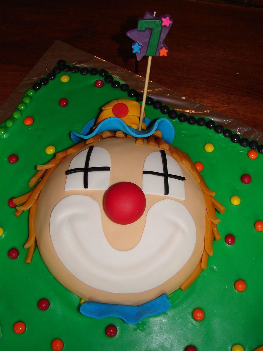 Clown Cake - CakeCentral.com