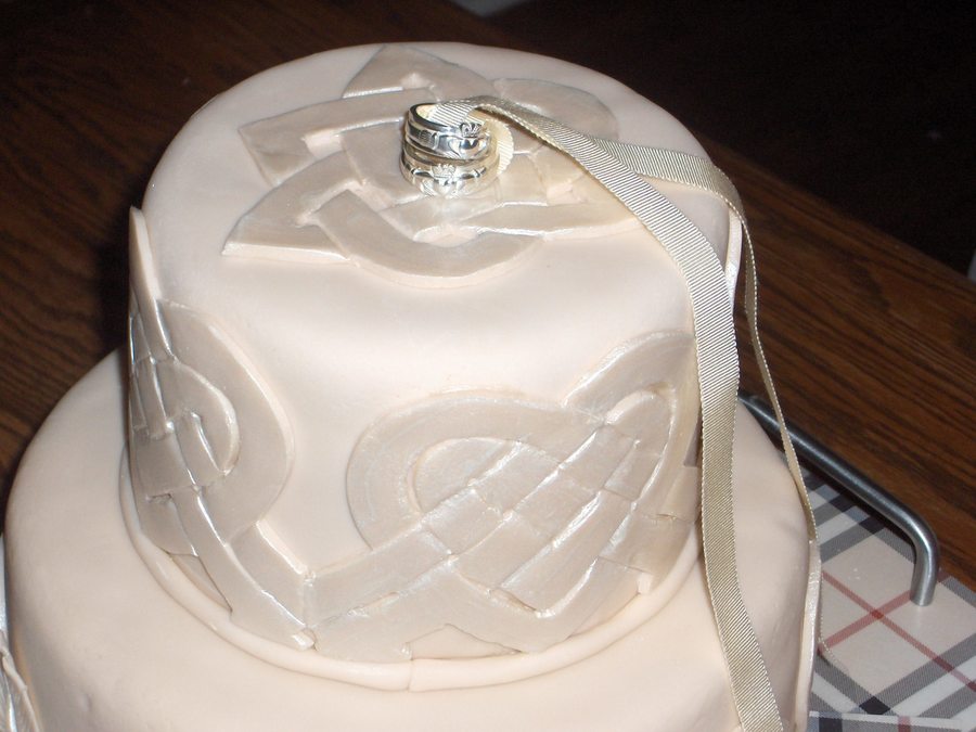 Celtic Wedding Cake - CakeCentral.com