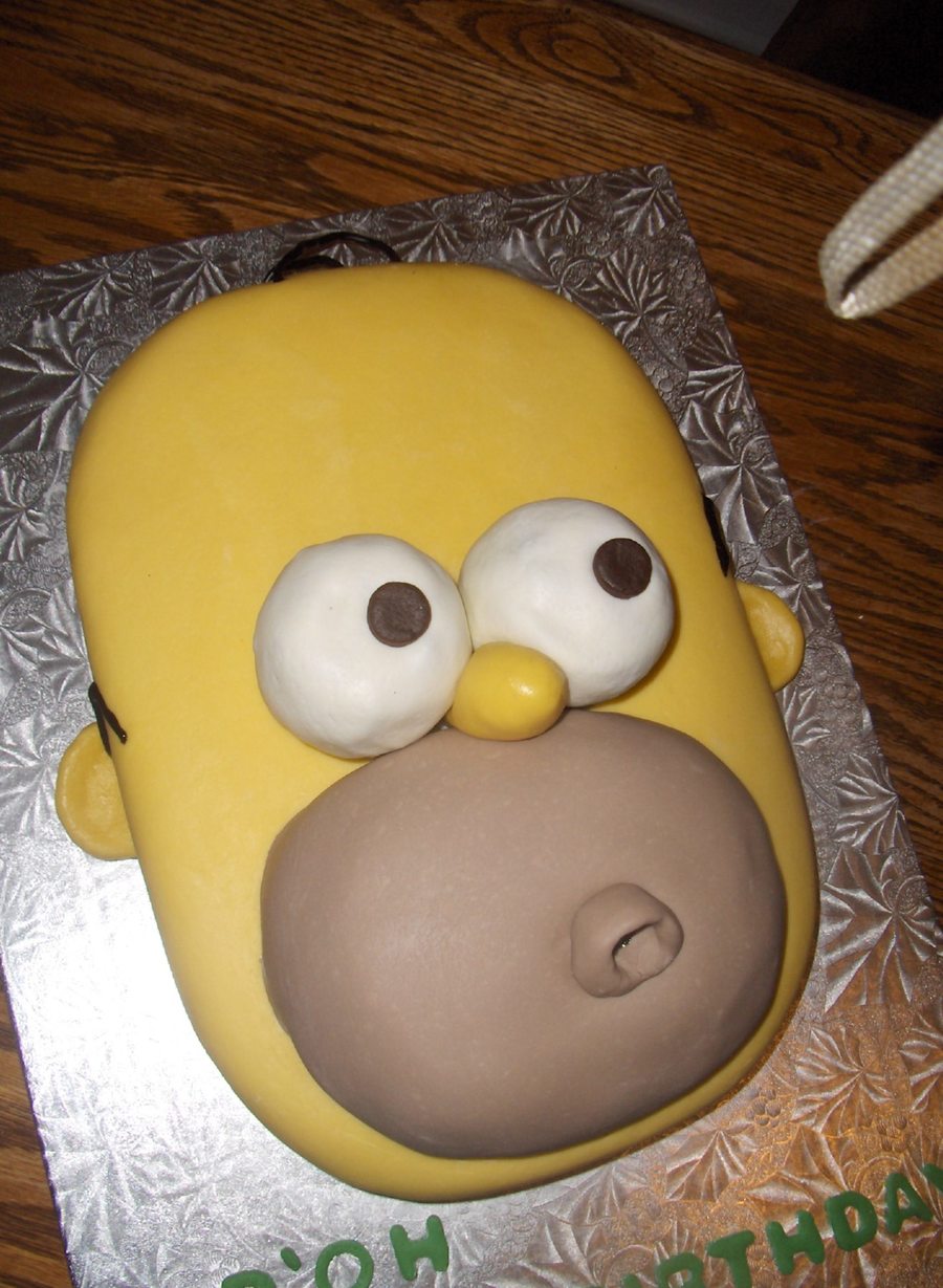Homer Simpson - CakeCentral.com