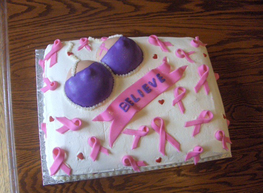 Breast Cancer Cake - CakeCentral.com
