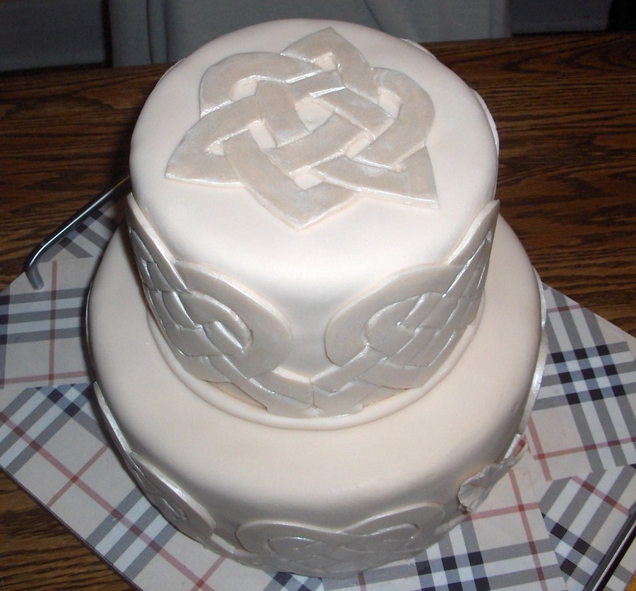 Celtic Wedding Cake - CakeCentral.com